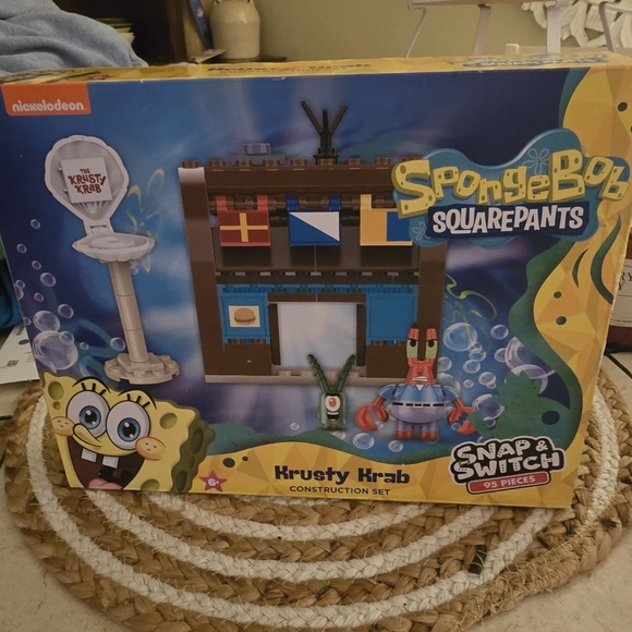 Toys | Spongebob Squarepants Snap Switch Krusty Krab Construction Set ...